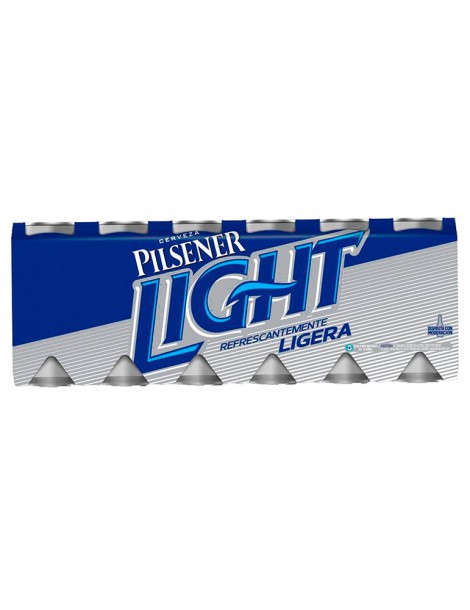 Caja Pilsener Ligth en la presentación de Lata en Machala
